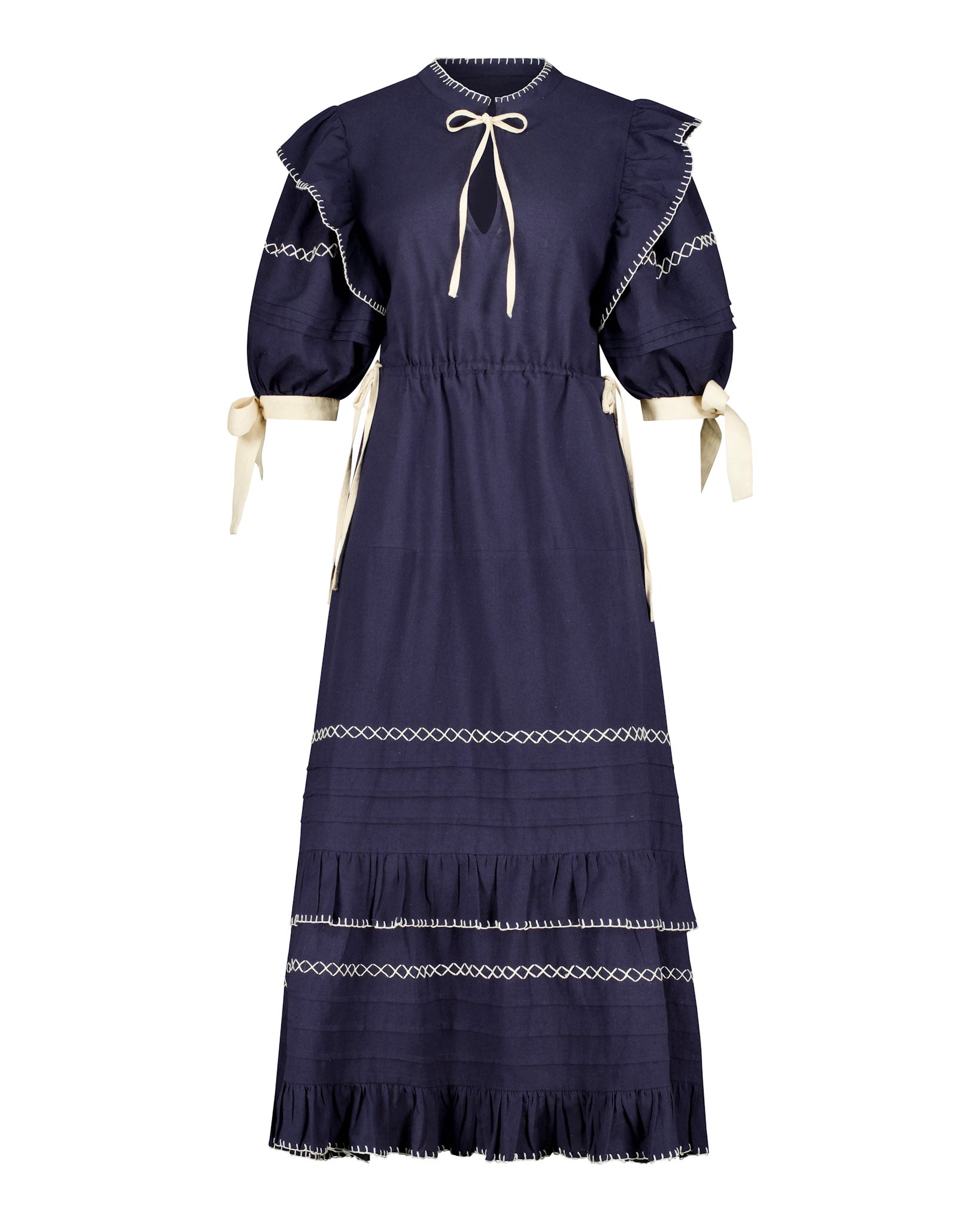 Saphira Dress • Midnight Tide – With Élan